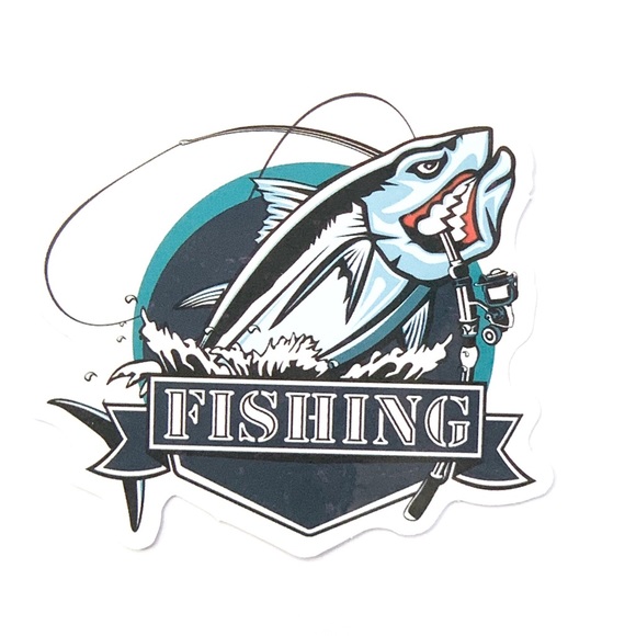 Accessories | Fishing Vinyl Sticker | Poshmark